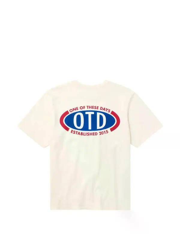 ONE OF THESE DAYS Otd Raceway Logo-print T-shirt