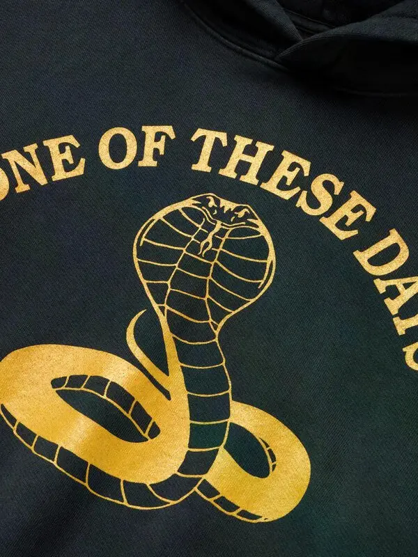ONE OF THESE DAYS Cobra Hoodie - Black