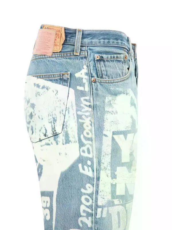 BETTER WITH AGE Graphic-print Jeans