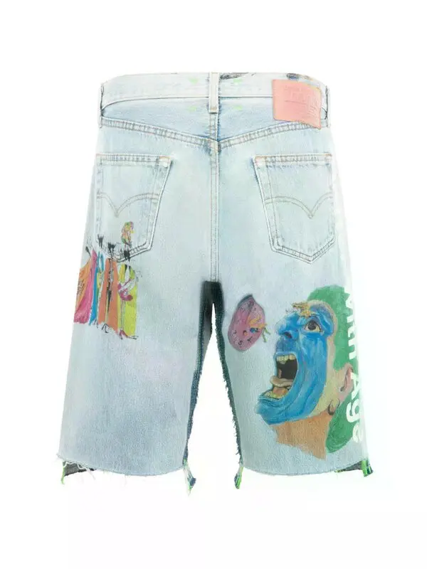BETTER WITH AGE Harrison Graphic-print Shorts