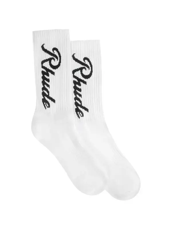 Rhude Destinado Script Socks