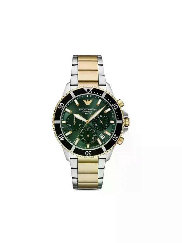 Emporio Armani Chronograph Watch - Green