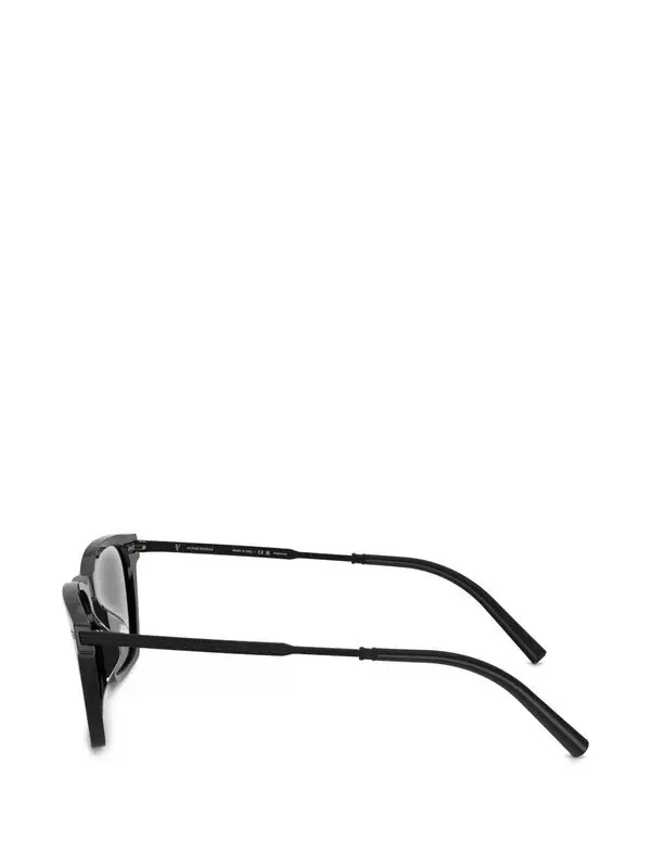 Oliver Spencer Rectangle-frame Sunglasses - Black