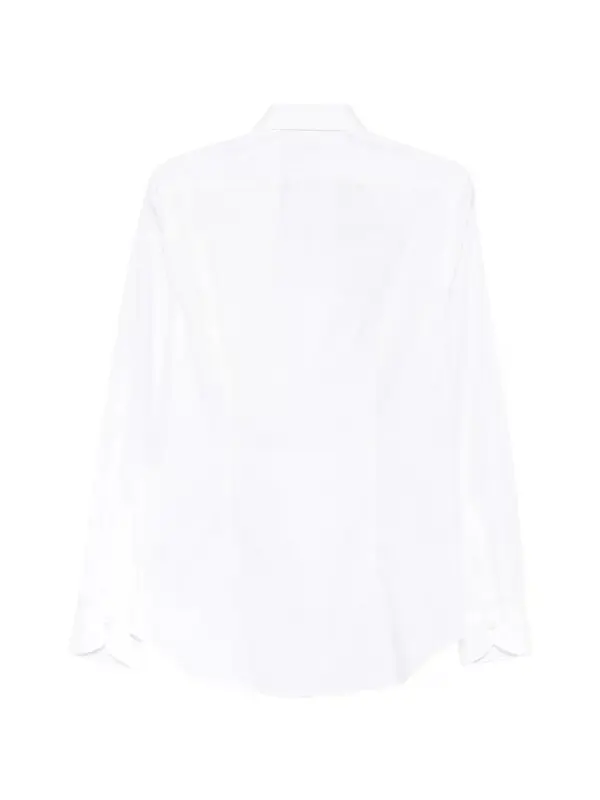 XACUS Long-sleeve Buttoned Shirt - White