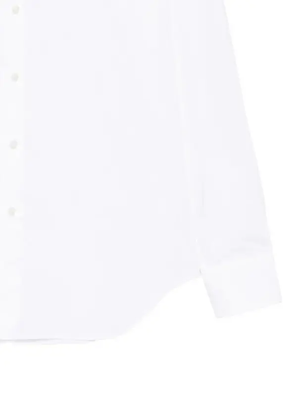 XACUS Long-sleeve Buttoned Shirt - White