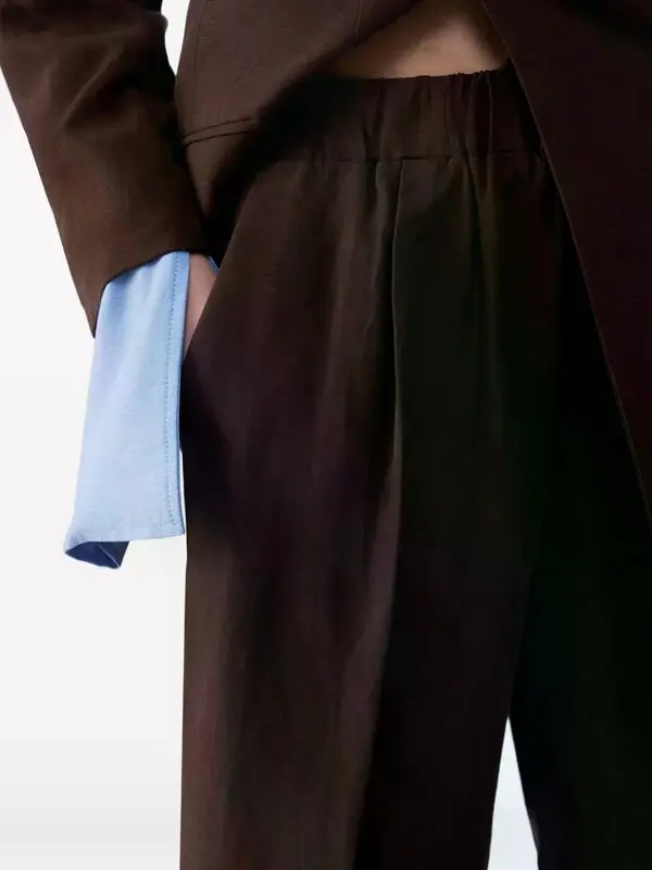 Liu Jo Linen-blend Trousers
