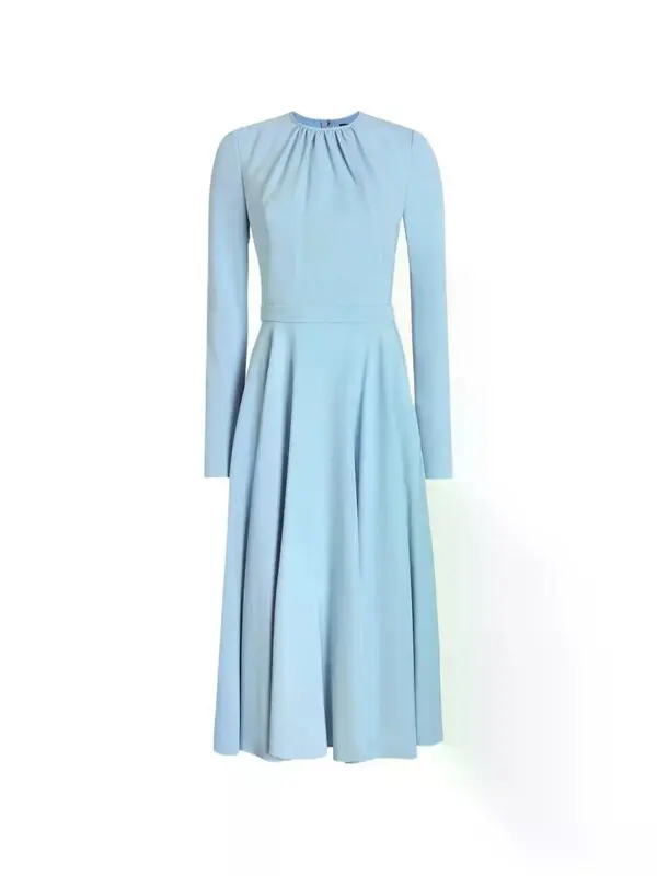 Dolce & Gabbana Structured Cady Dress - Blue