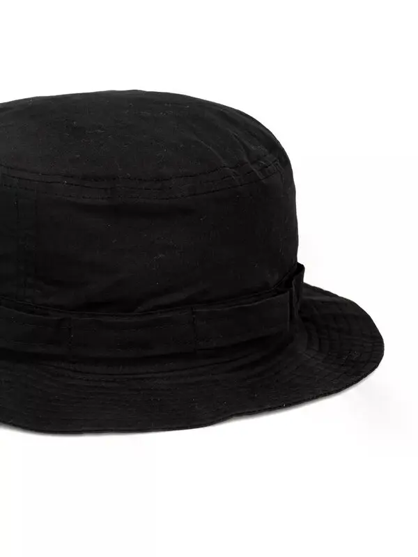 Barbour Logo-detail Bucket Hat - Black