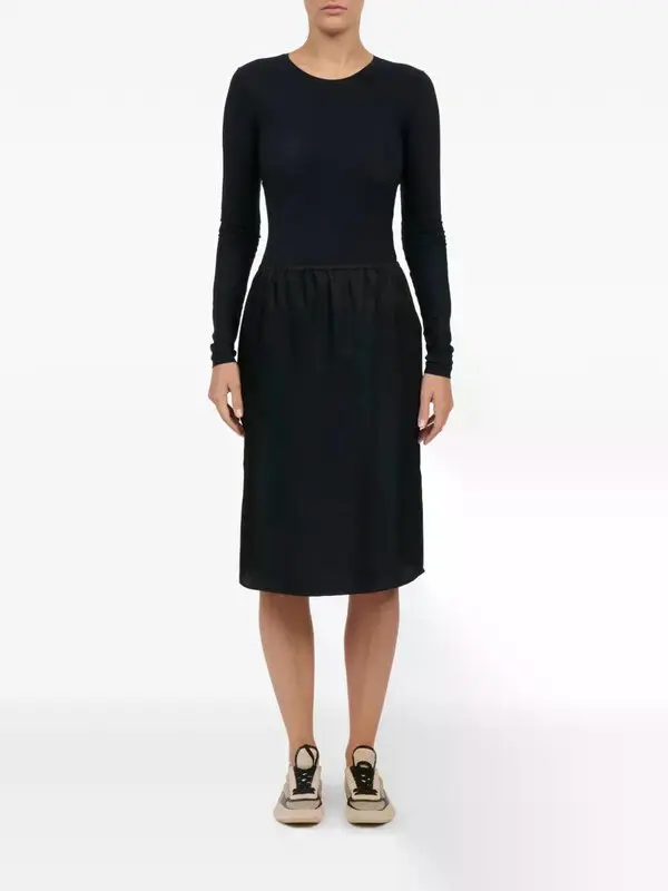 MAISON MARGIELA Elasticated Midi Skirt