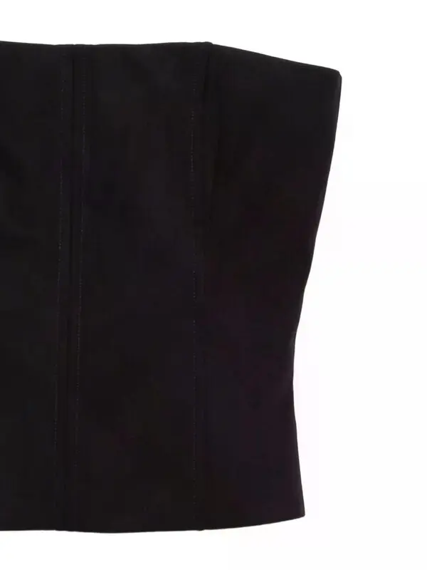 Veronique Leroy Strapless Zip-fastening Top