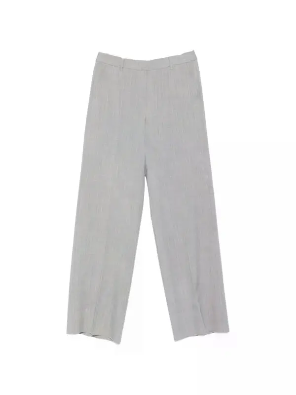 Marella Giunchu Straight-leg Trousers - Grey