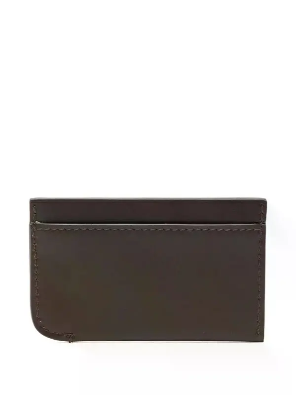 Jacquemus Logo-debossed Cardholder - Brown