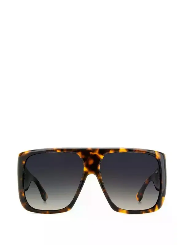 Victoria Beckham Square-frame Sunglasses - Brown