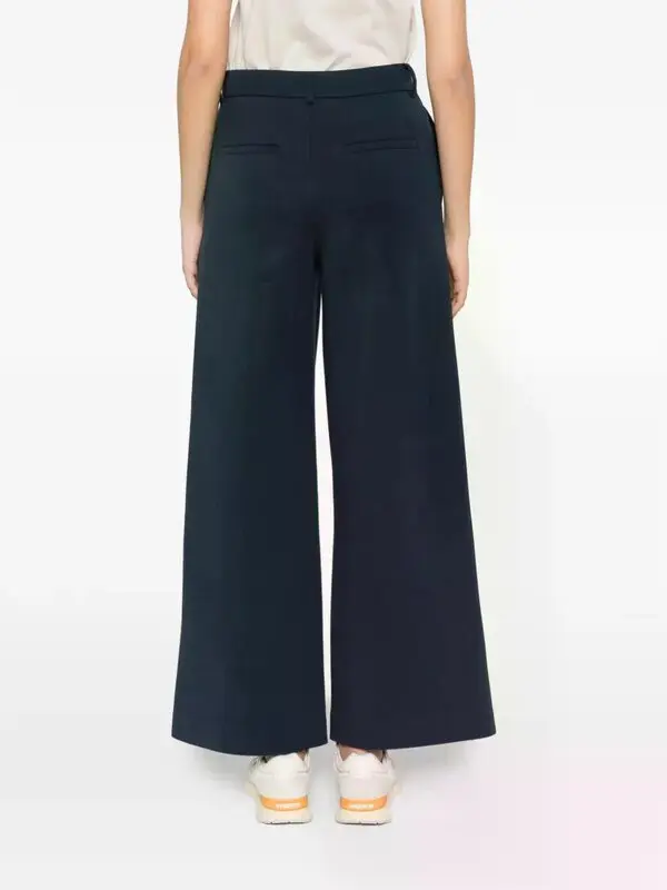 Max Mara Wide-leg Trousers - Blue