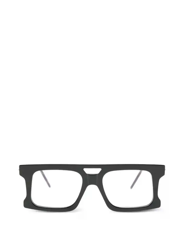 KUBORAUM Rectangle-frame Glasses - Black