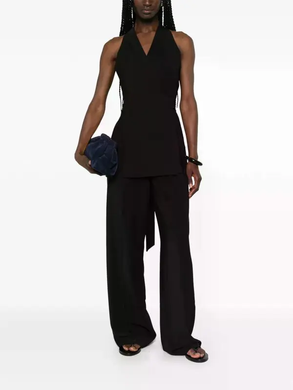 Marella Wrap-style Halterneck Suit