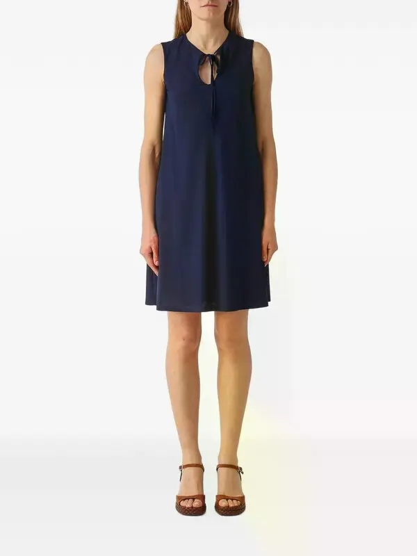 Malìparmi Sleeveless Mini Dress - Blue