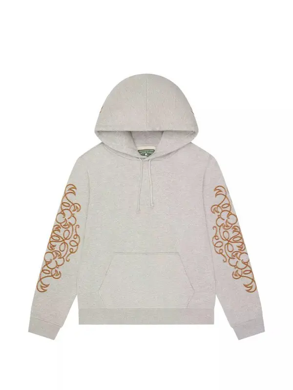 DENIM TEARS Embroidered Cotton Hoodie