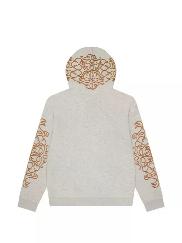 DENIM TEARS Embroidered Cotton Hoodie