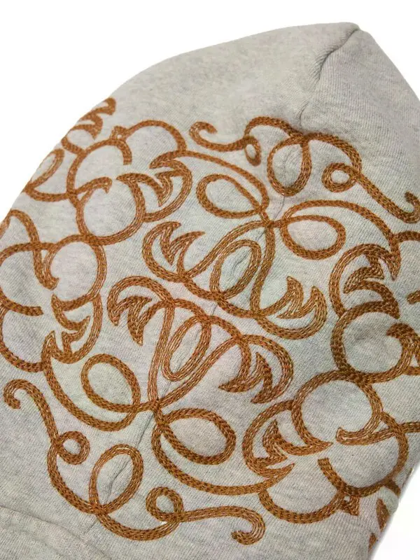 DENIM TEARS Embroidered Cotton Hoodie