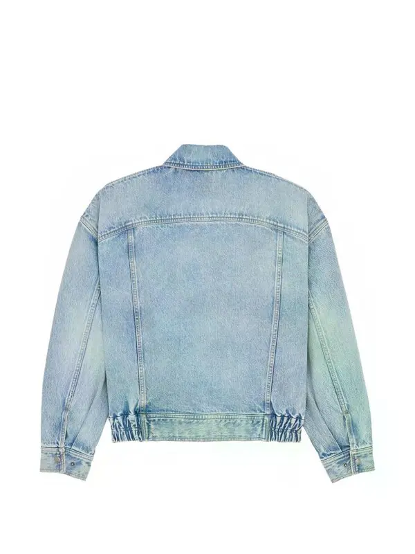 Saint Laurent Acid-wash Denim Jacket