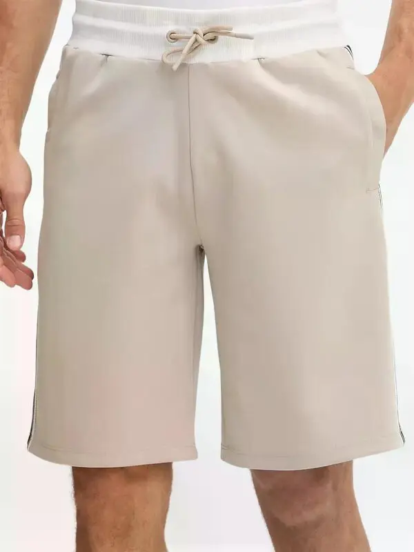 Guess Logo-tape Drawstring Shorts