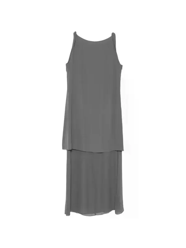 SAMSOE SAMSOE Samika Layered Sleeveless Dress - Grey