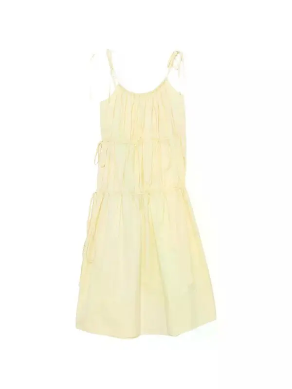 LIBEROWE Ella Tiered Midi Dress - Yellow