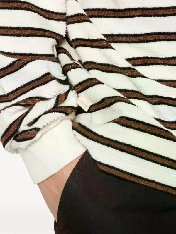 LA PAZ Striped-pattern Long-sleeve T-shirt