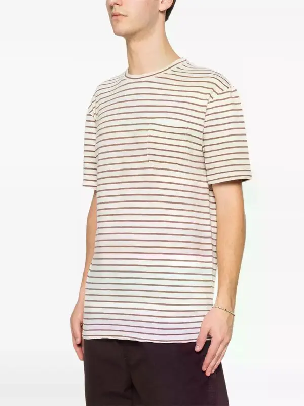 LA PAZ Striped-pattern T-shirt