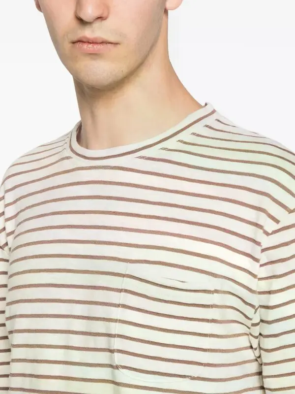 LA PAZ Striped-pattern T-shirt