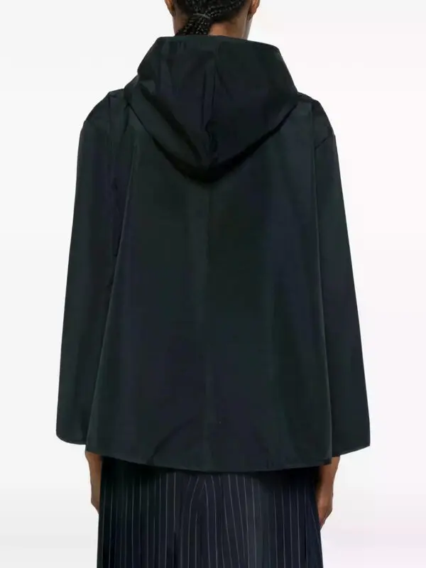 CAPE CONCEPT Hooded Technical Fabric Jacket