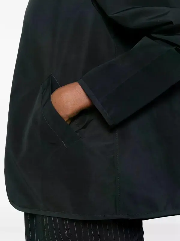 CAPE CONCEPT Hooded Technical Fabric Jacket