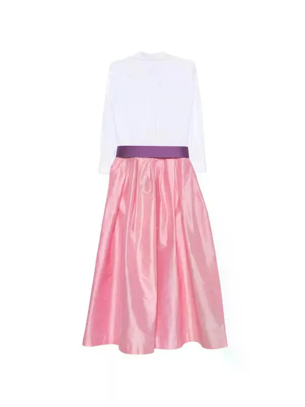 SARA ROKA Belted Wrap-style Dress
