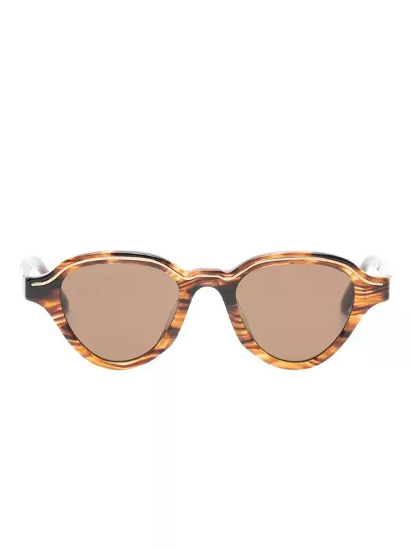 Emporio Armani Geometric Sunglasses - Brown