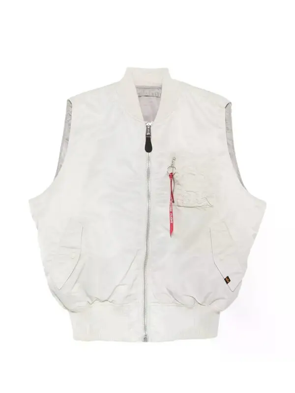 Alpha Industries Ma-1 Heritage Sleeveless Gilet - Grey