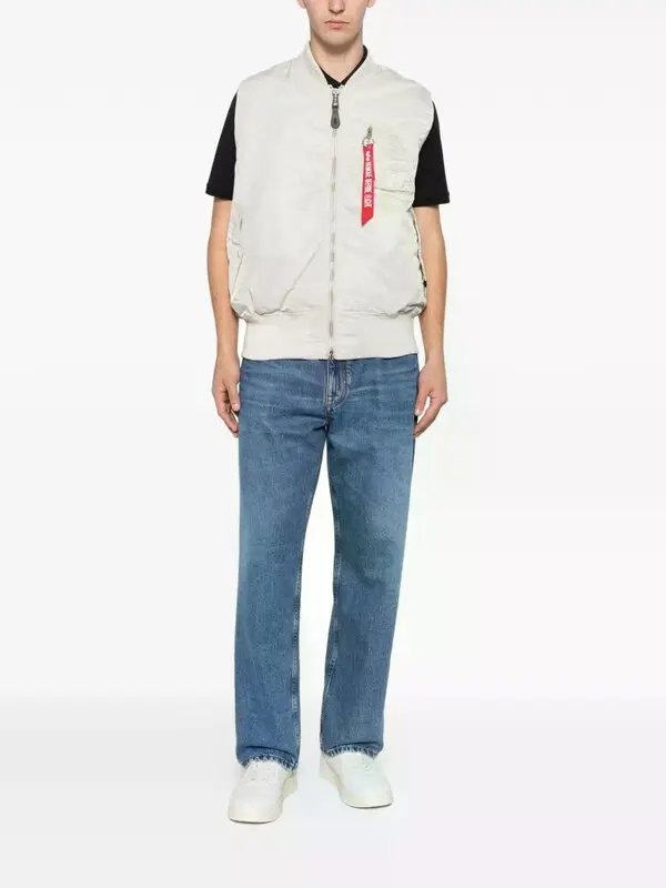 Alpha Industries Ma-1 Heritage Sleeveless Gilet - Grey