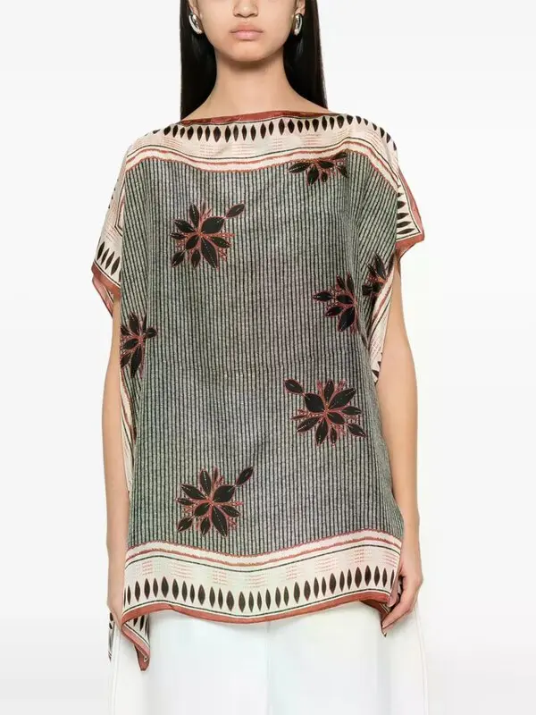 DIEGA Geometric-pattern Top