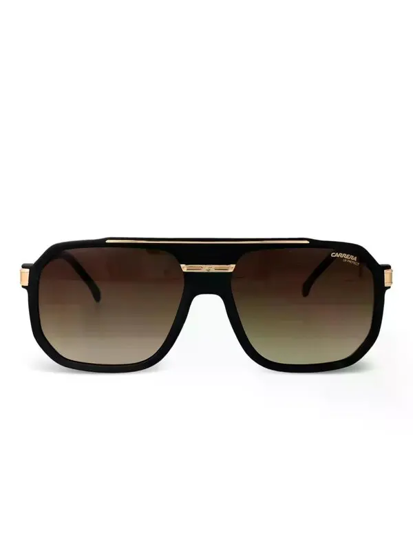 Carrera Eyewear Geometric Frame Sunglasses - Black