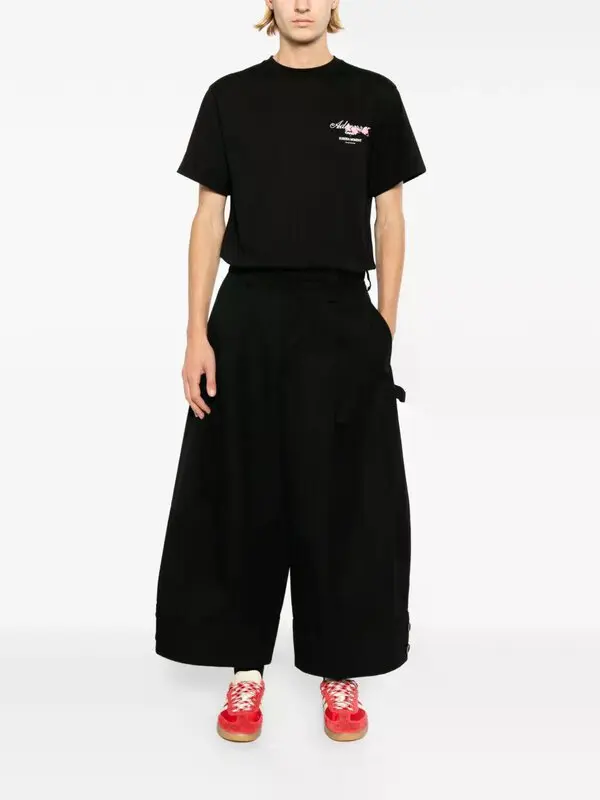 ADER ERROR Logo Embroidered T-shirt