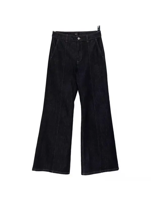 Theory Fluid Flare Jeans - Blue