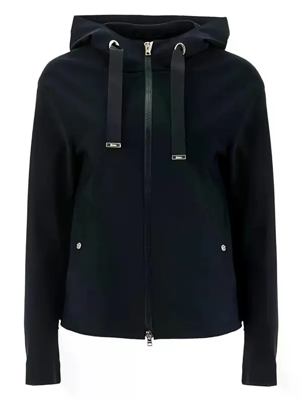 Herno Hooded Jacket - Black