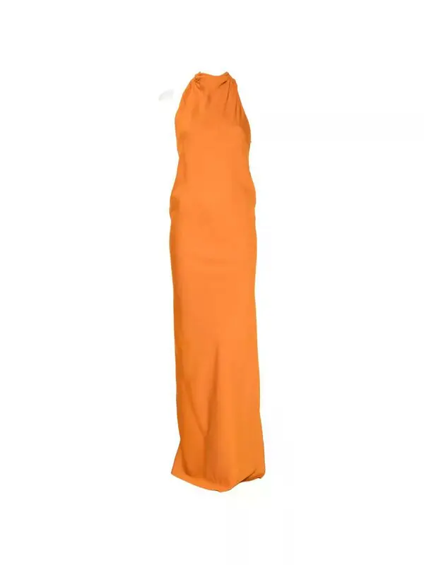 Brandon Maxwell Ophelia Sleeveless Gown - Orange