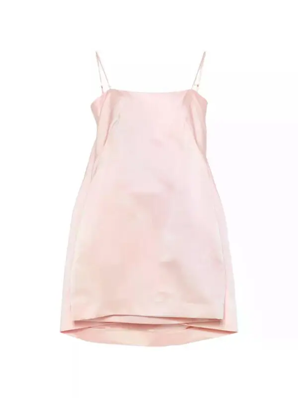 Givenchy Sliced A-line Mini Cape Dress - Pink