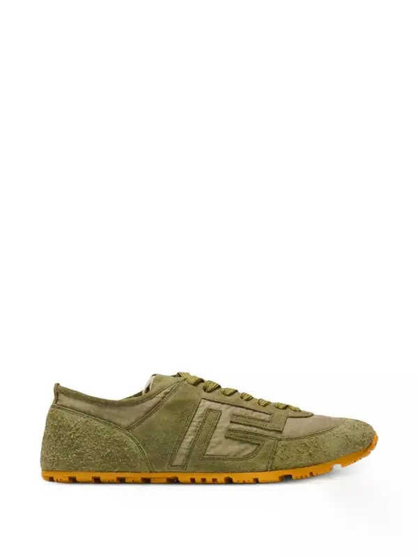 Balmain Racer Lace-up Sneakers - Green