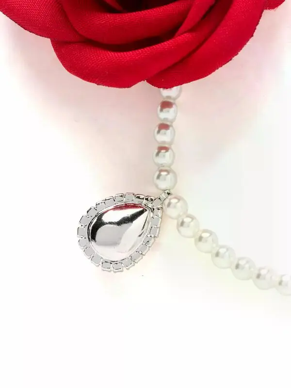 Magda Butrym Flower-embellishment Single Earring - Silver