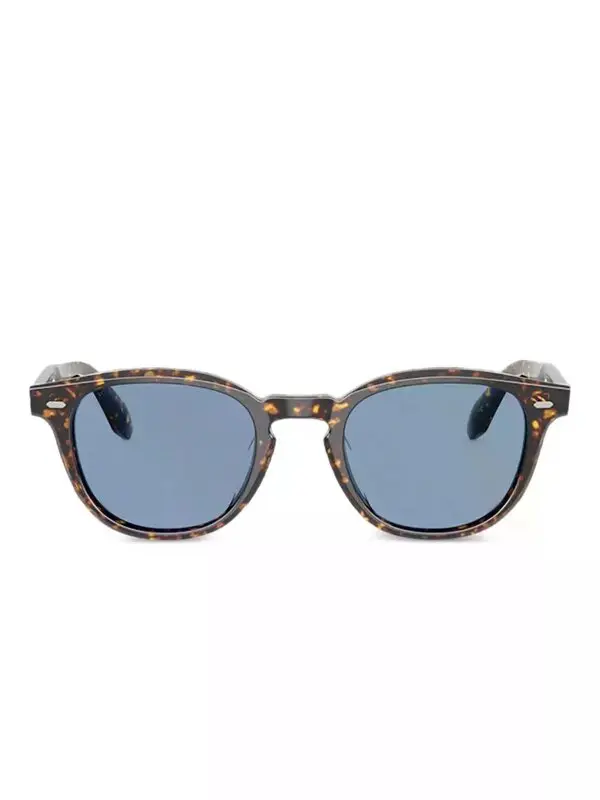 Oliver Spencer N.09 Sunglasses - Brown