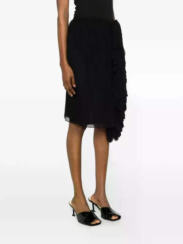 N°21 Petal-embellished Mini Skirt