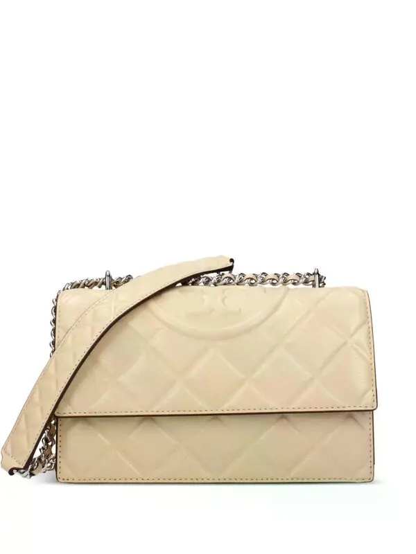 Tory Burch Fleming Crossbody Bag - Neutrals