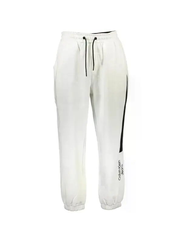 Calvin Klein Side-stripe Track Pants - White